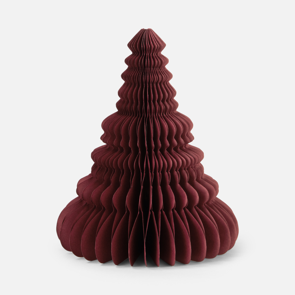 Individual Honeycomb Tree Decorations , 10-32cm in Christmas Colours ...