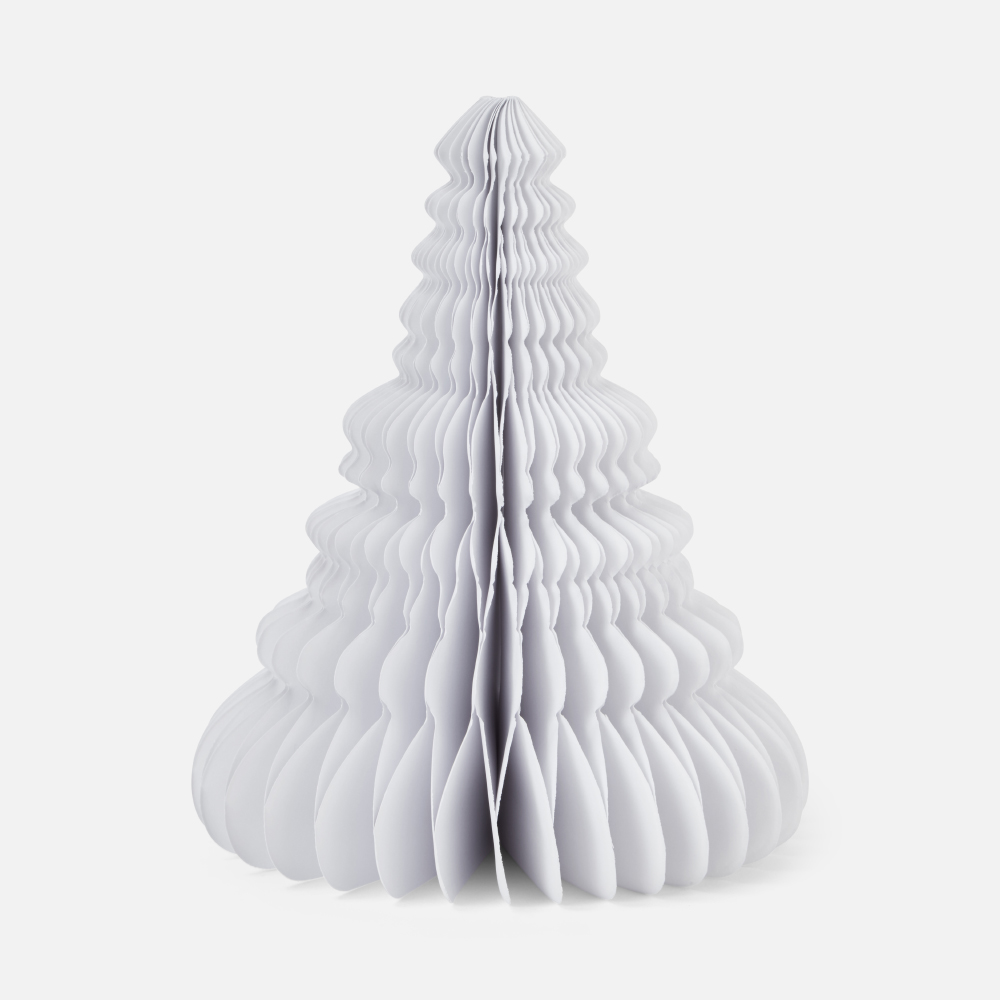 Monochrome Honeycomb Tree Decorations | The Paper Snowflake Company